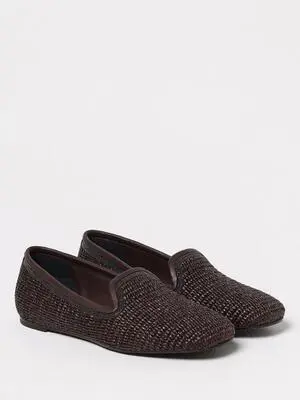 Brunello Cucinelli Woven Loafers - Dark