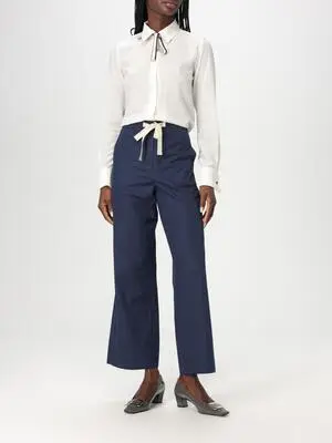 Max Mara Tailored Wide-leg Pants - Navy
