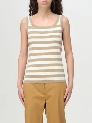 Max Mara Ribbed Knit Tank Top - Ivory