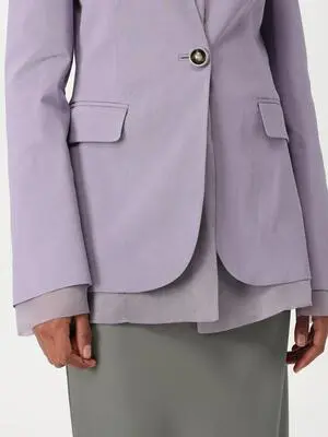 Pinko Single-breasted Jacket With Notched Lapel