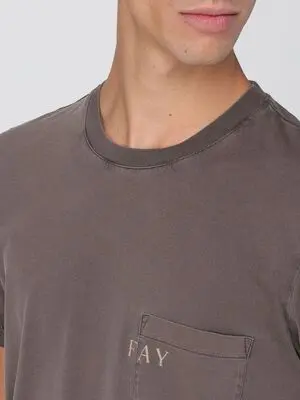 FAY T-shirt - Brown