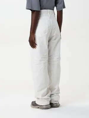 Balenciaga High-rise Straight Leg Jeans - White