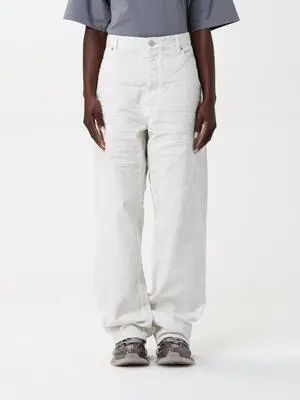 Balenciaga High-rise Straight Leg Jeans - White