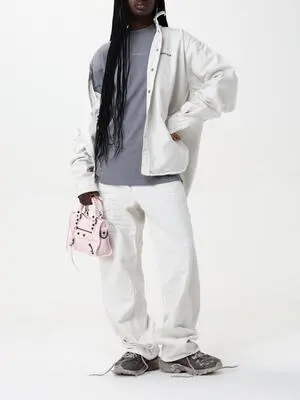 Balenciaga High-rise Straight Leg Jeans - White