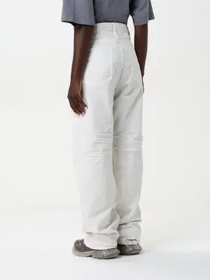 Balenciaga High-rise Straight Leg Jeans - White