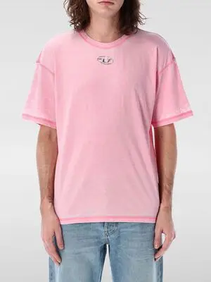 DIESEL T-shirt Men Pink