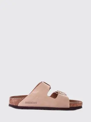 BIRKENSTOCK Birkenstock Arizona Nubuck Sandals With Double Strap Closure Sand