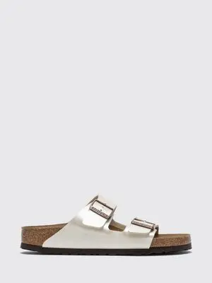 BIRKENSTOCK Flat Sandals - Ivory