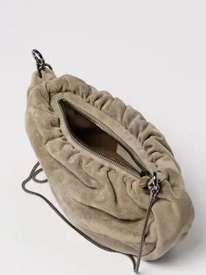 Brunello Cucinelli Crossbody Bag - Beige
