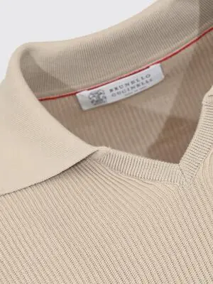 Brunello Cucinelli Polo Shirt - Natural