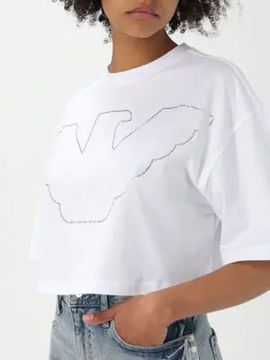 Emporio Armani Embellished Eagle T-shirt