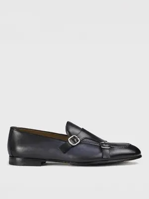 Men's Monk Strap Leather Shoes