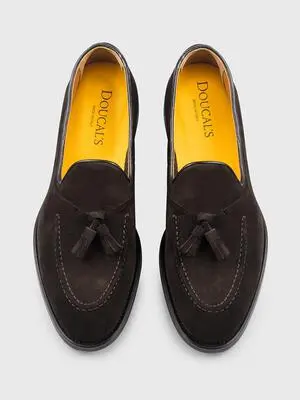 DOUCAL'S Tassel Loafers - Earth
