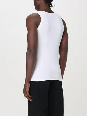 Alexander McQueen Ribbed Tank Top - White