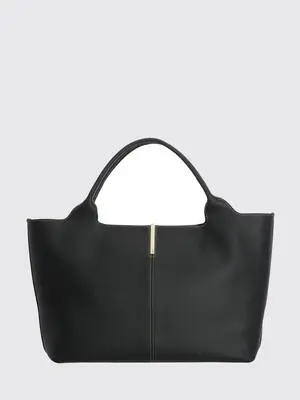 TOD'S Medium Leather Tote Bag - Black
