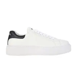 Prada Leather Platform Sneakers - White