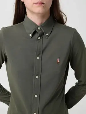 Polo Ralph Lauren Button-up Shirt With Embroidered Logo - Green