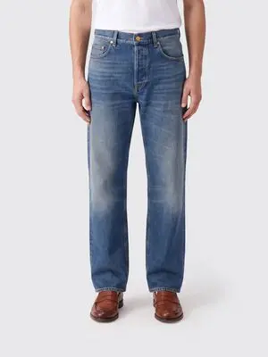 GOLDEN GOOSE Straight Leg Jeans - Navy