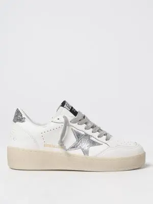 GOLDEN GOOSE Ball Star 2 Sneakers - Silver