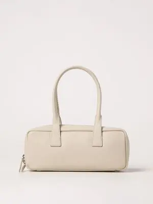 Staud Leather Top Handle Bag - Cream