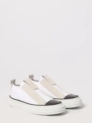 Brunello Cucinelli Slip-on Sneakers - White