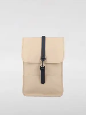 Rains Rains Puffed Mini Backpack In Waterproof PU Sand