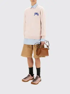 JW Anderson Crew Neck Sweater With Logo Applique
