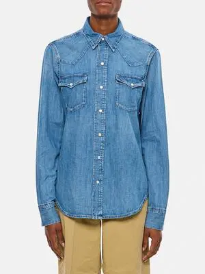 Polo Ralph Lauren Denim Shirt - Gnawed Blue