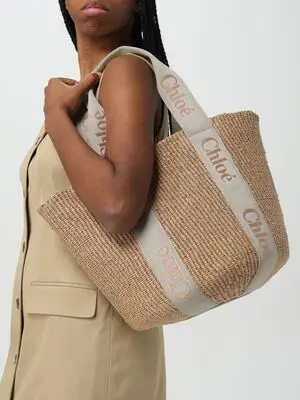 Chloé Woven Tote Bag