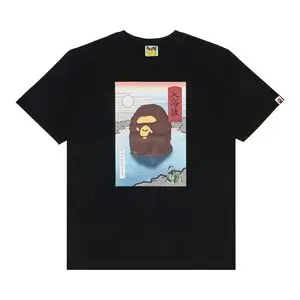 A BATHING APE Japan Souvenir Tee #1 - Black