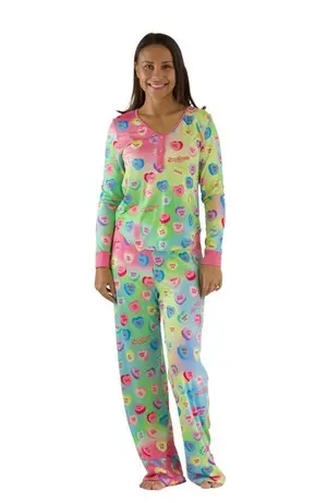 MIA BELLE GIRLS Sweethearts X Mia Belle You+me Pastel Pajama - Multicolor
