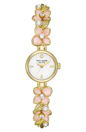 Kate Spade New York Monroe Bracelet Watch - Gold/pink