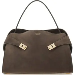FERRAGAMO Medium Hug Shoulder Bag