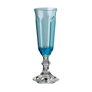 MARIO LUCA GIUSTI Dolce Vita Flute Set Of 6 - Turquoise