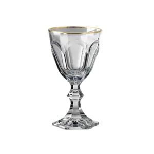 MARIO LUCA GIUSTI Dolce Vita Water Set Of 6 - Clear/gold