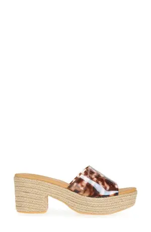 CHOCOLAT BLU Vinna Platform Slide Sandal