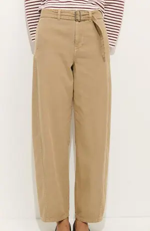 ALEX MILL Ninth Street Cotton Twill Pants - Light Khaki