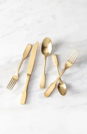 FORTESSA Ashton Brushed 20-piece Flatware Set