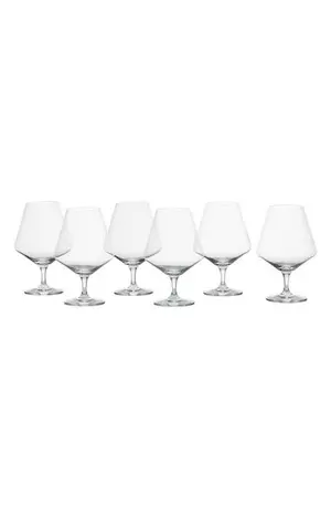 SCHOTT ZWIESEL Pure Set Of 6 Cognac Glasses