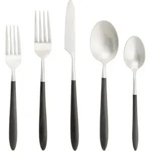 FORTESSA Velo 20-piece Flatware Set - Black