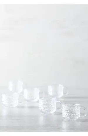 FORTESSA Jupiter Set Of 6 Espresso Cups