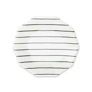 DAYDREAM SOCIETY Frenchie Striped Small Plates - Ink