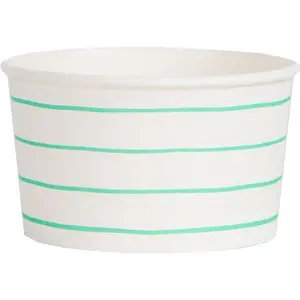 DAYDREAM SOCIETY Frenchie Striped Treat Cups - Clover