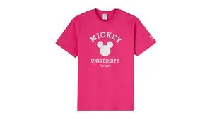 OVO X Disney Valentine's Collegiate T-shirt - Fuchsia