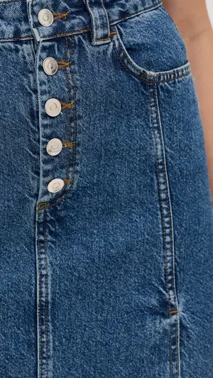 ALIGNE Troy Midi Denim Skirt