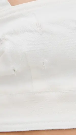 AMUR Gabi Textured Twill Top