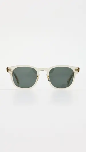 Garrett Leight Ace Ii Rectangle Sunglasses