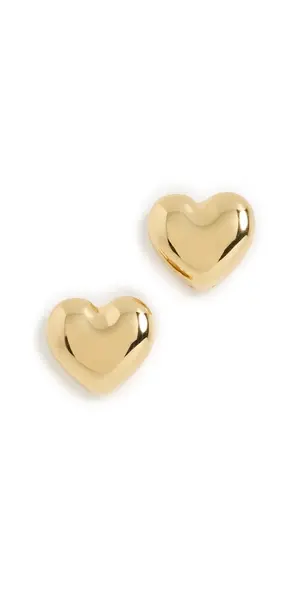 Rachel Comey Cora Heart Earrings - Gold