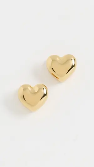 Rachel Comey Cora Heart Earrings - Gold