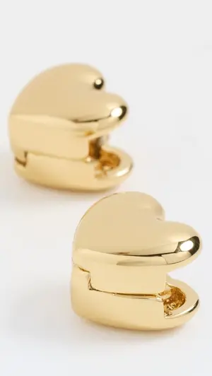 Rachel Comey Cora Heart Earrings - Gold